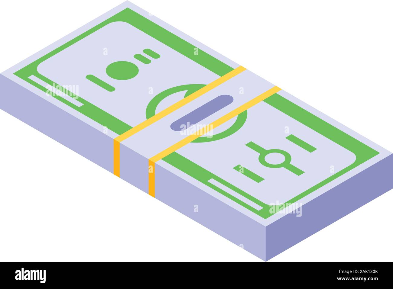 Money pack icon, isometric style Stock Vector Image & Art - Alamy