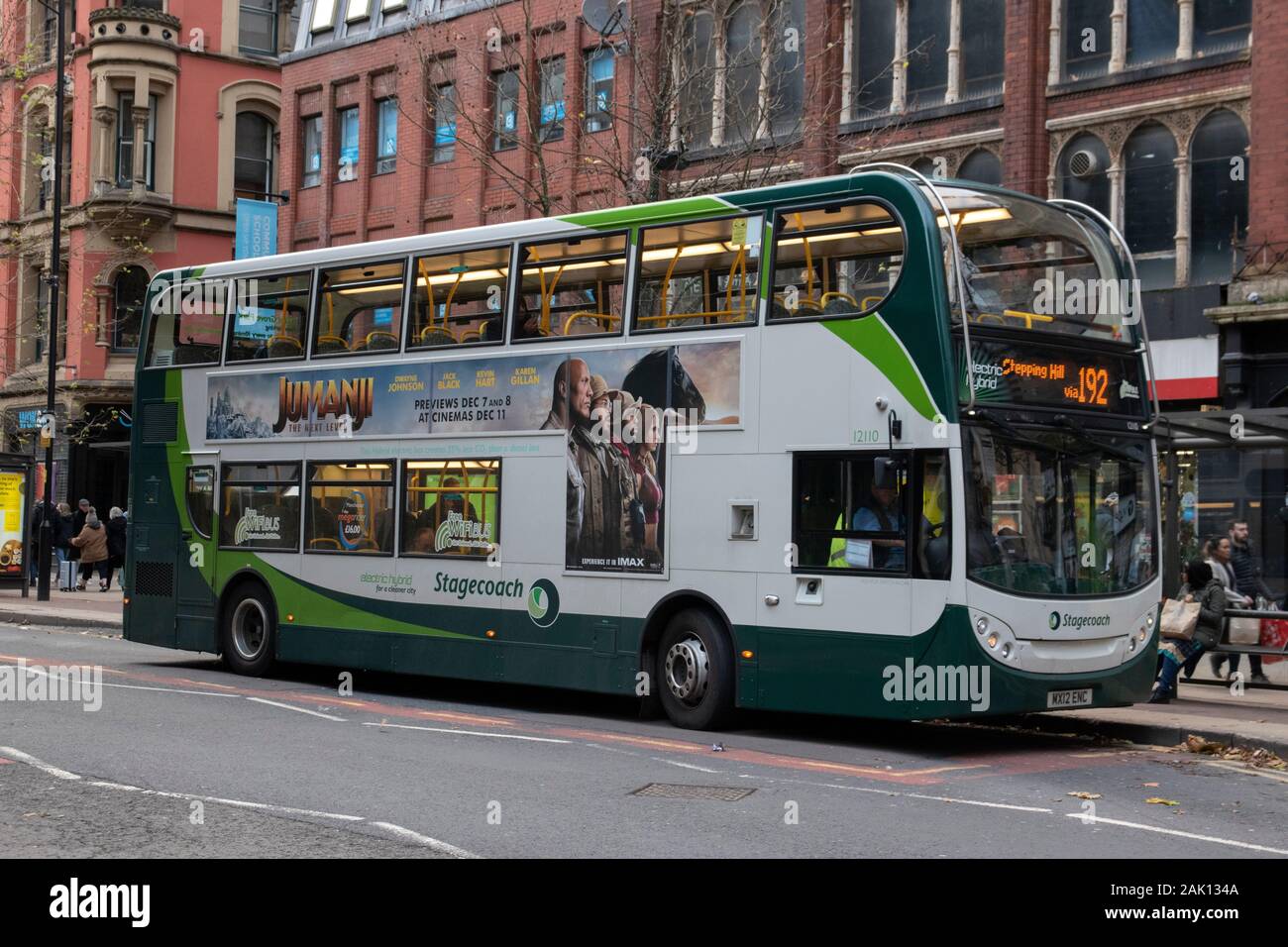 Manchester bus hi-res stock photography and images - Alamy