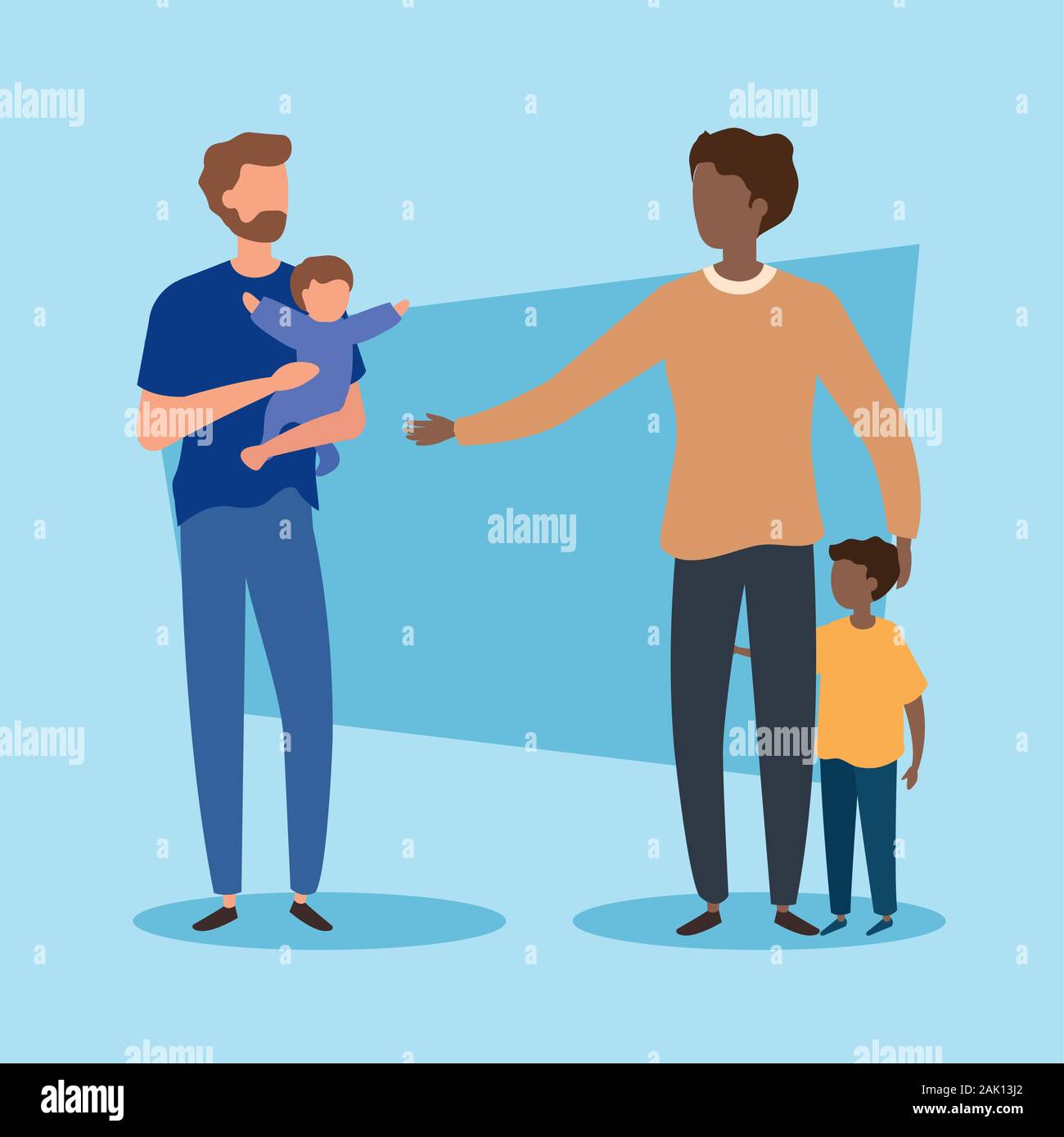 parents with sons avatar characters Stock Vector Image & Art - Alamy