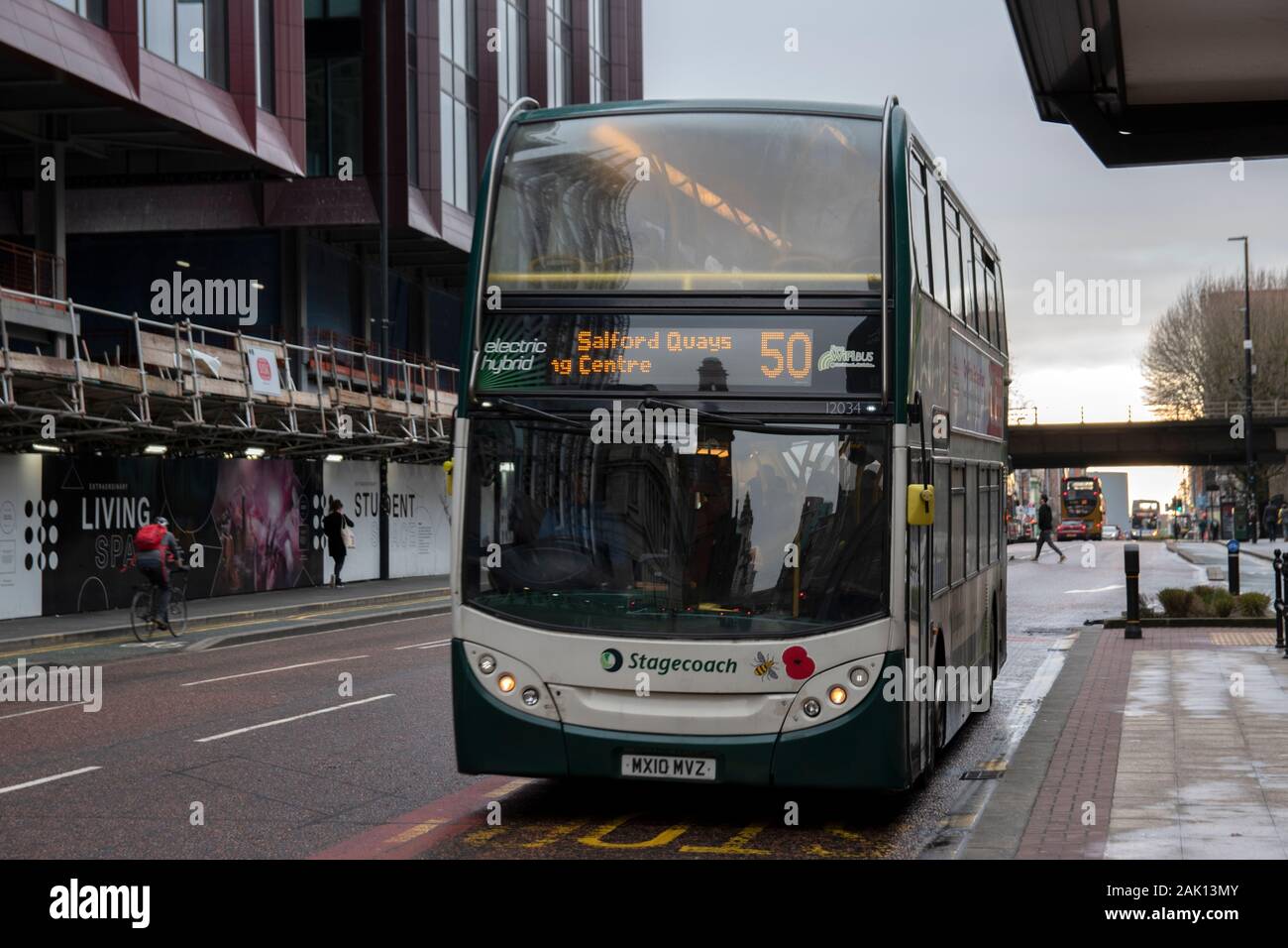 Bus 50 Stagecoach At Manchester England 2019 Stock Photo - Alamy