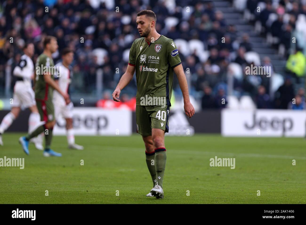 Sebastian walukiewicz of cagliari calcio hi-res stock photography and ...