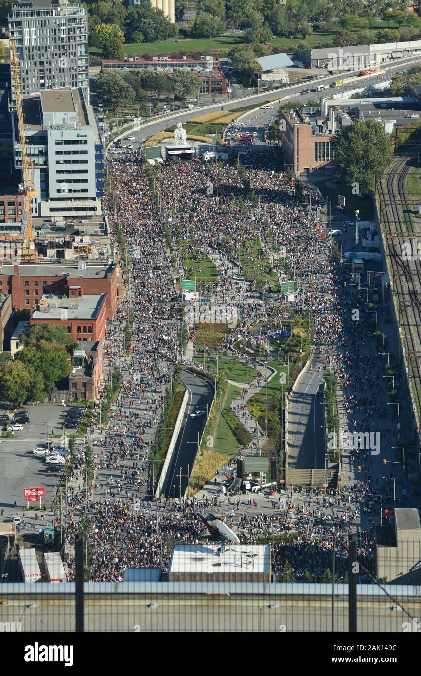 Marche pour le climat de Montréal // Montreal Climate March, September ...