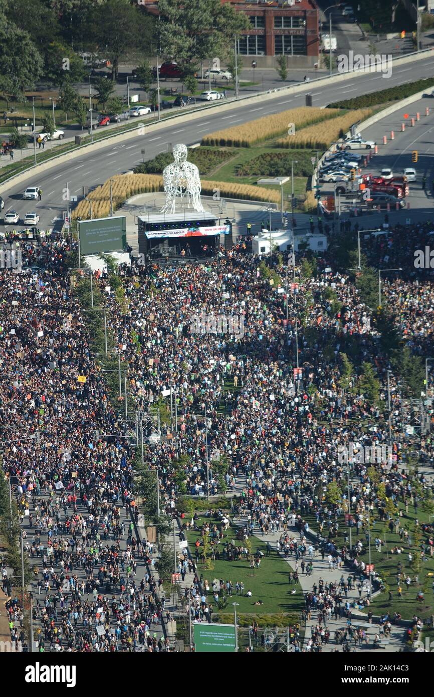Marche pour le climat de Montréal // Montreal Climate March, September ...