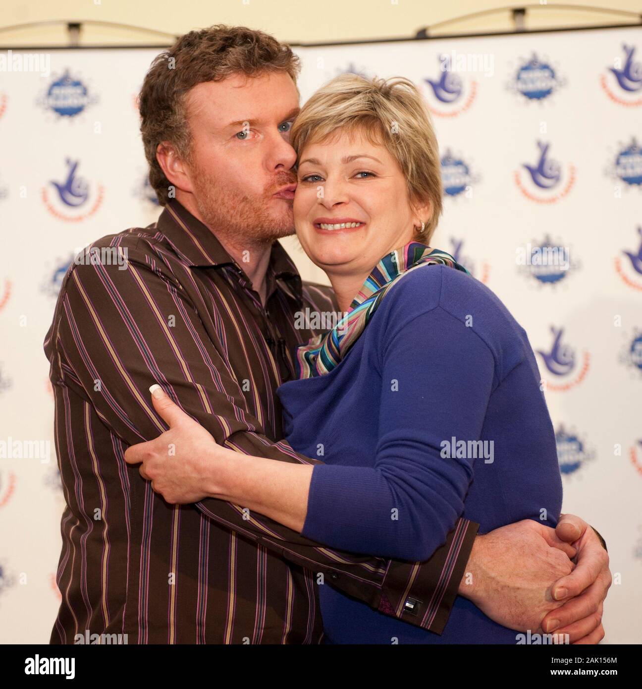 Winners Nigel Page and Justine Laycock from Gloucester who won £56 ...