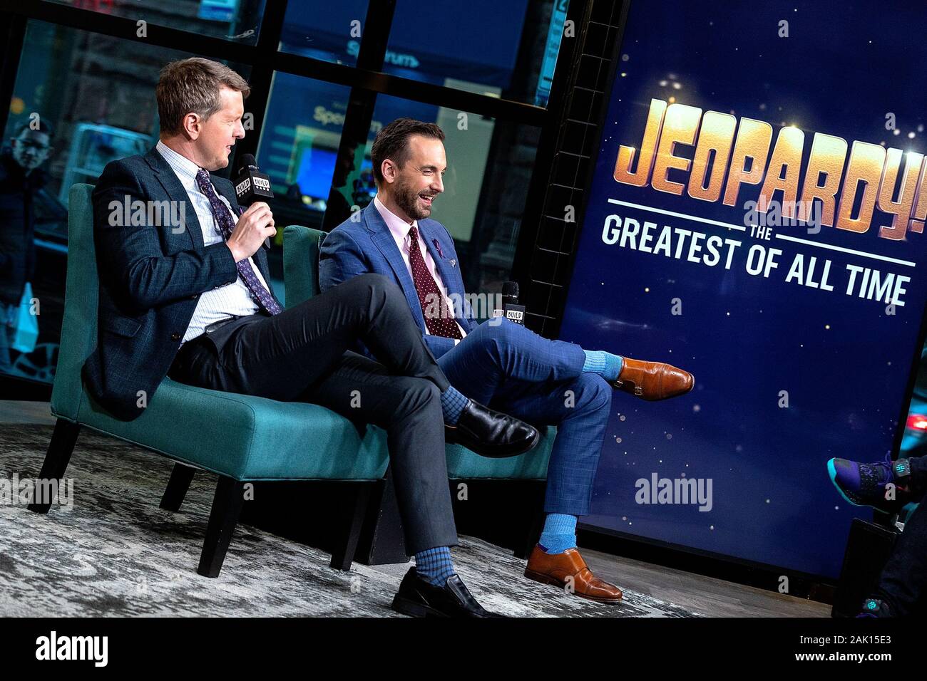 Ken jennings jeopardy hi-res stock photography and images - Alamy