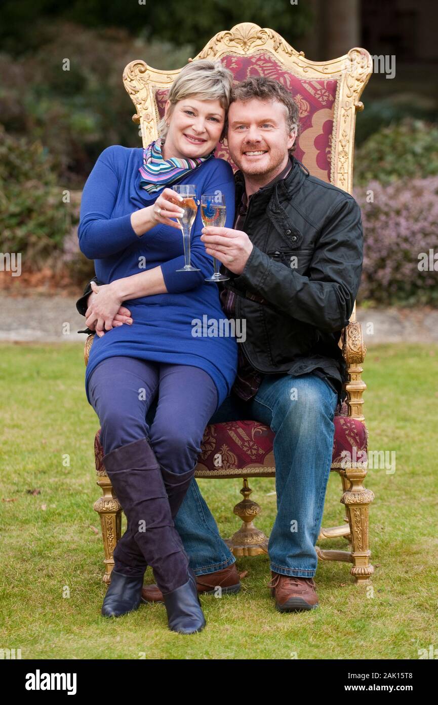 Winners Nigel Page and Justine Laycock from Gloucester who won £56 ...