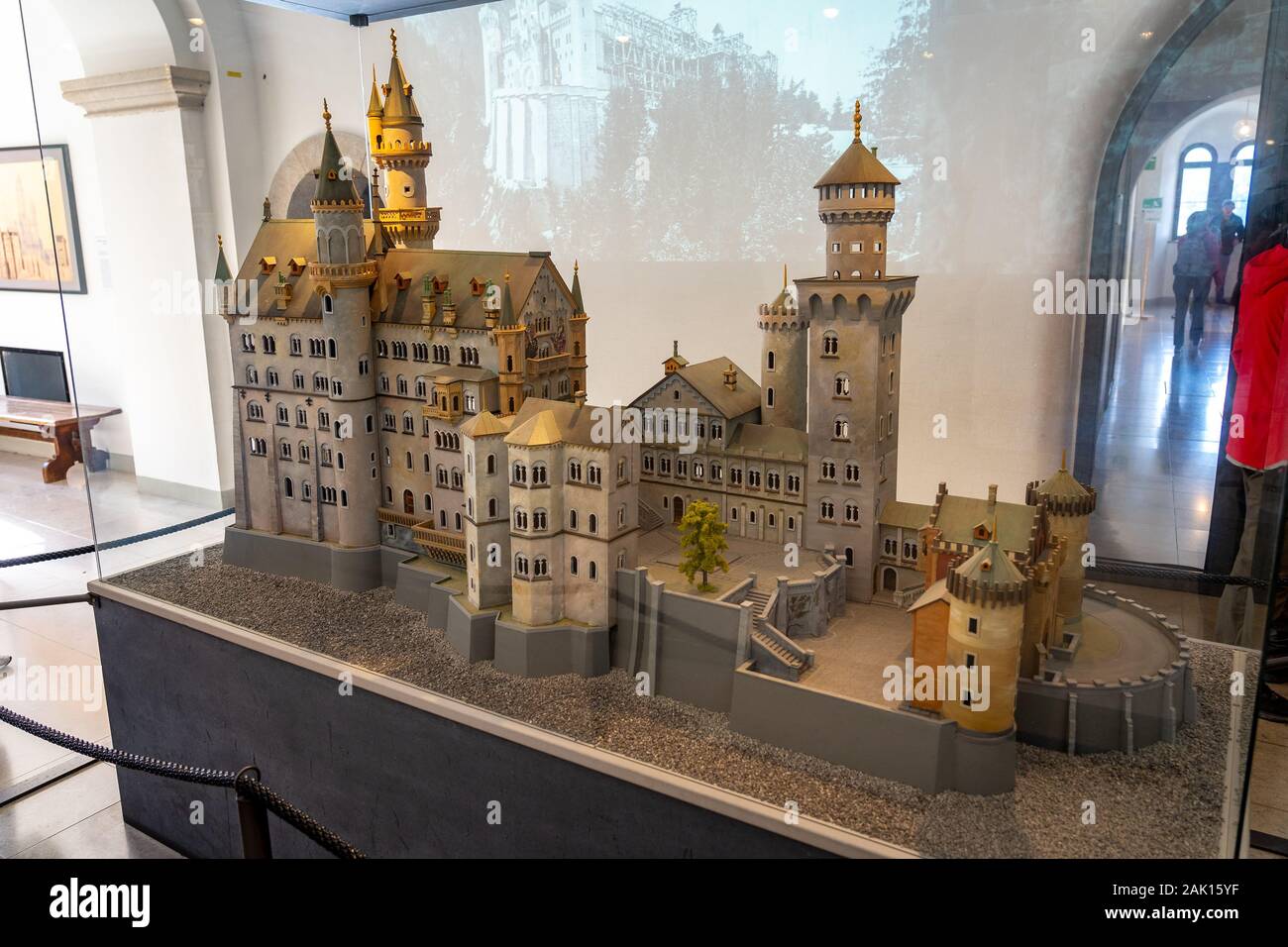 Model of neuschwanstein castle hi-res stock photography and images - Alamy