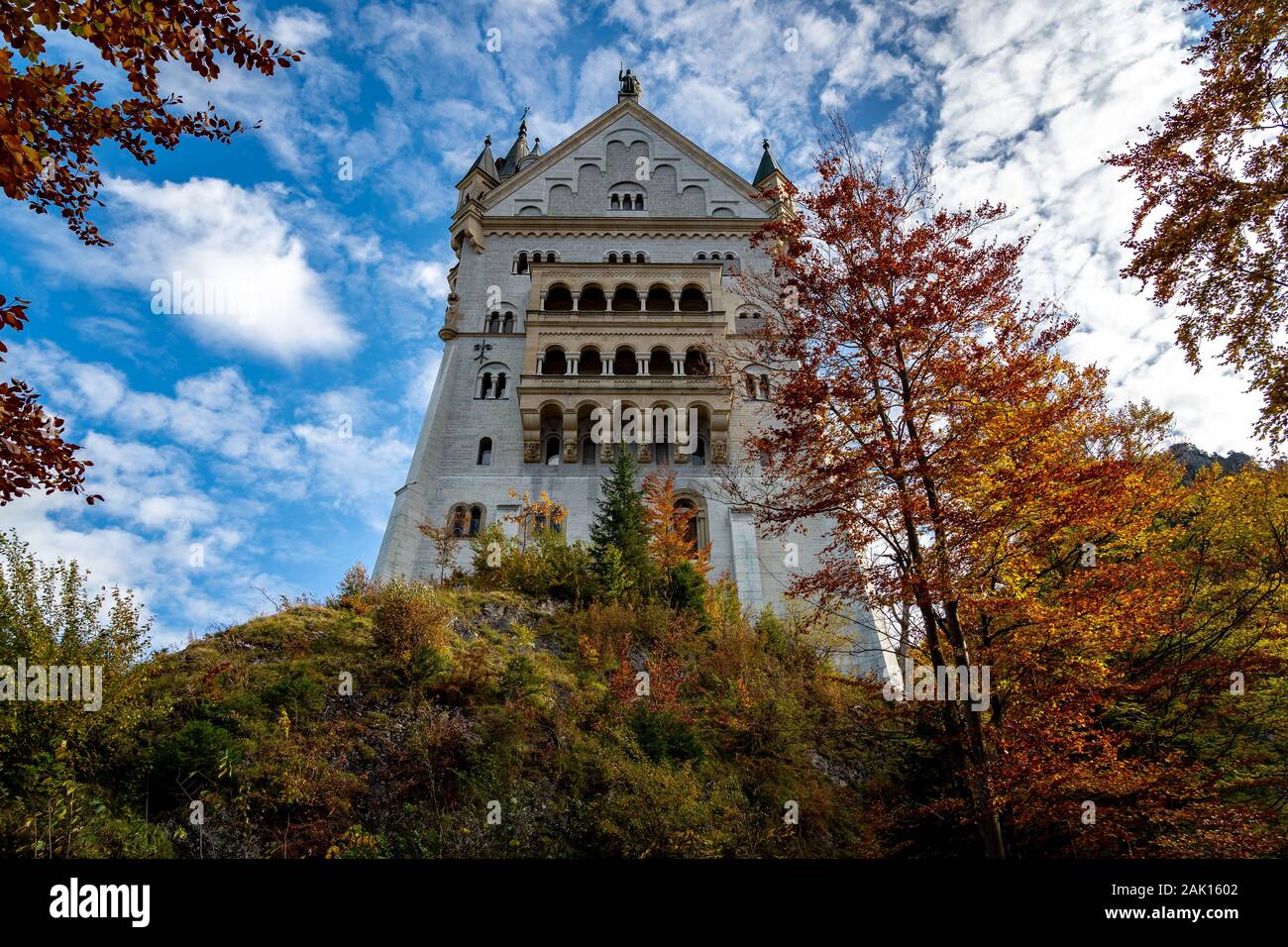 Neuschwanstein castle autumn hi-res stock photography and images - Alamy