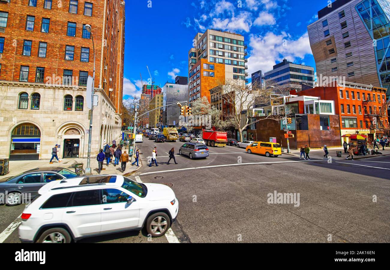 10th avenue square hi-res stock photography and images - Alamy