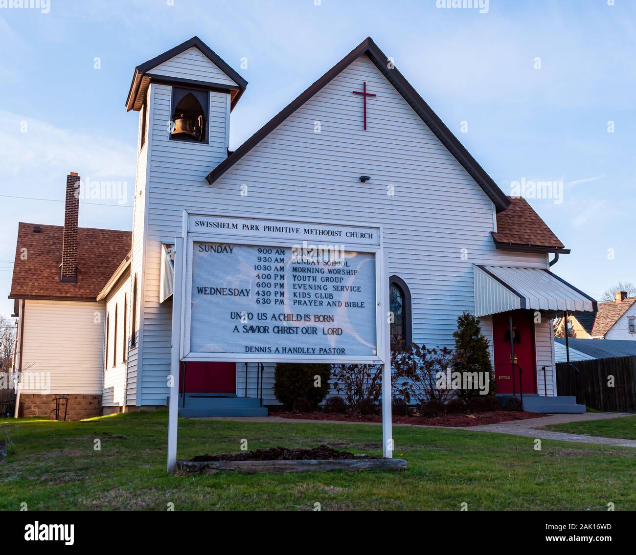 The Swisshelm Park Primitive Methodist Church on Homestead Street in ...