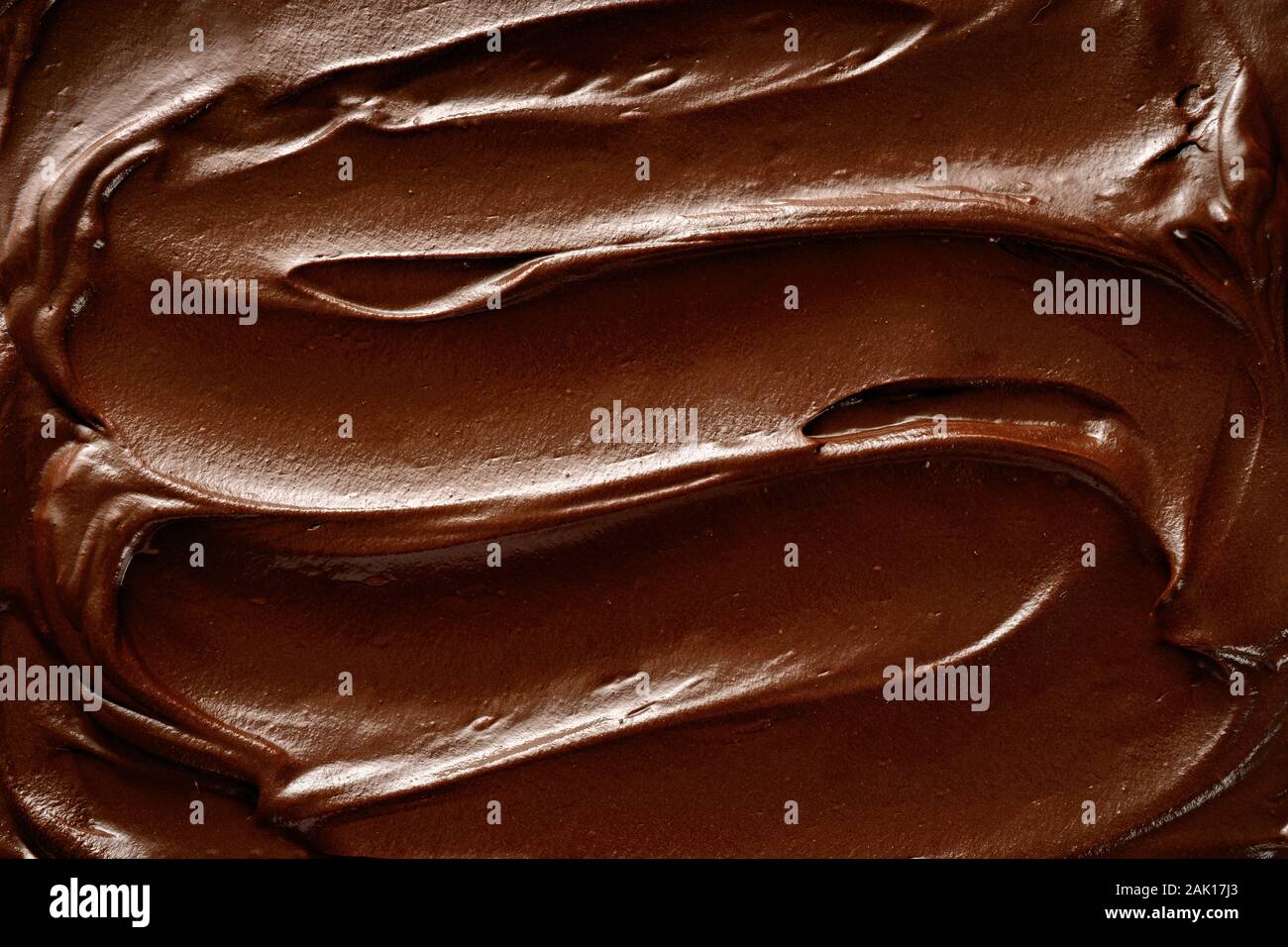 Top view of hot chocolate texture. Can be used as background Stock ...