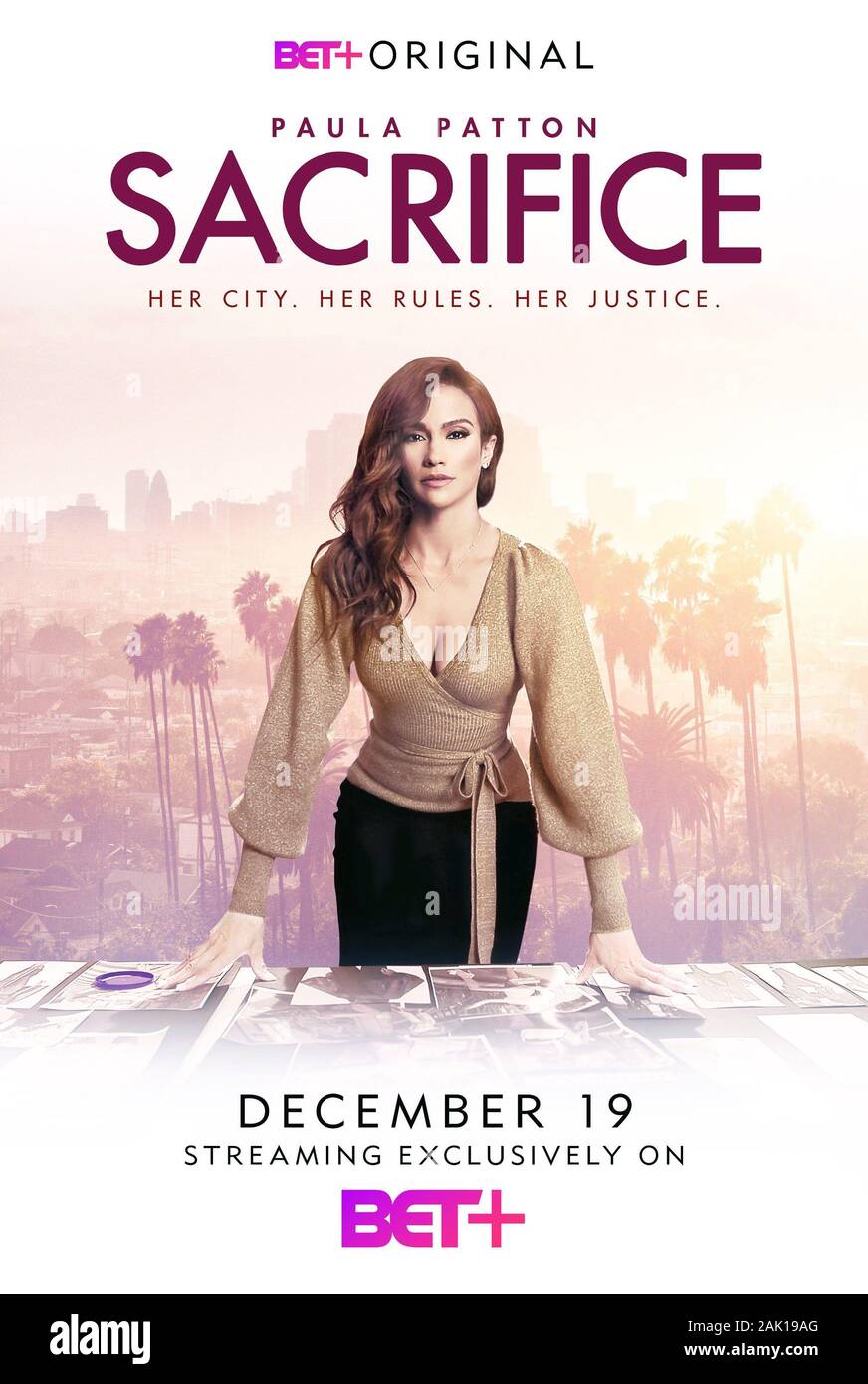 SACRIFICE, US poster, Paula Patton, 2020. © BET / courtesy Everett ...