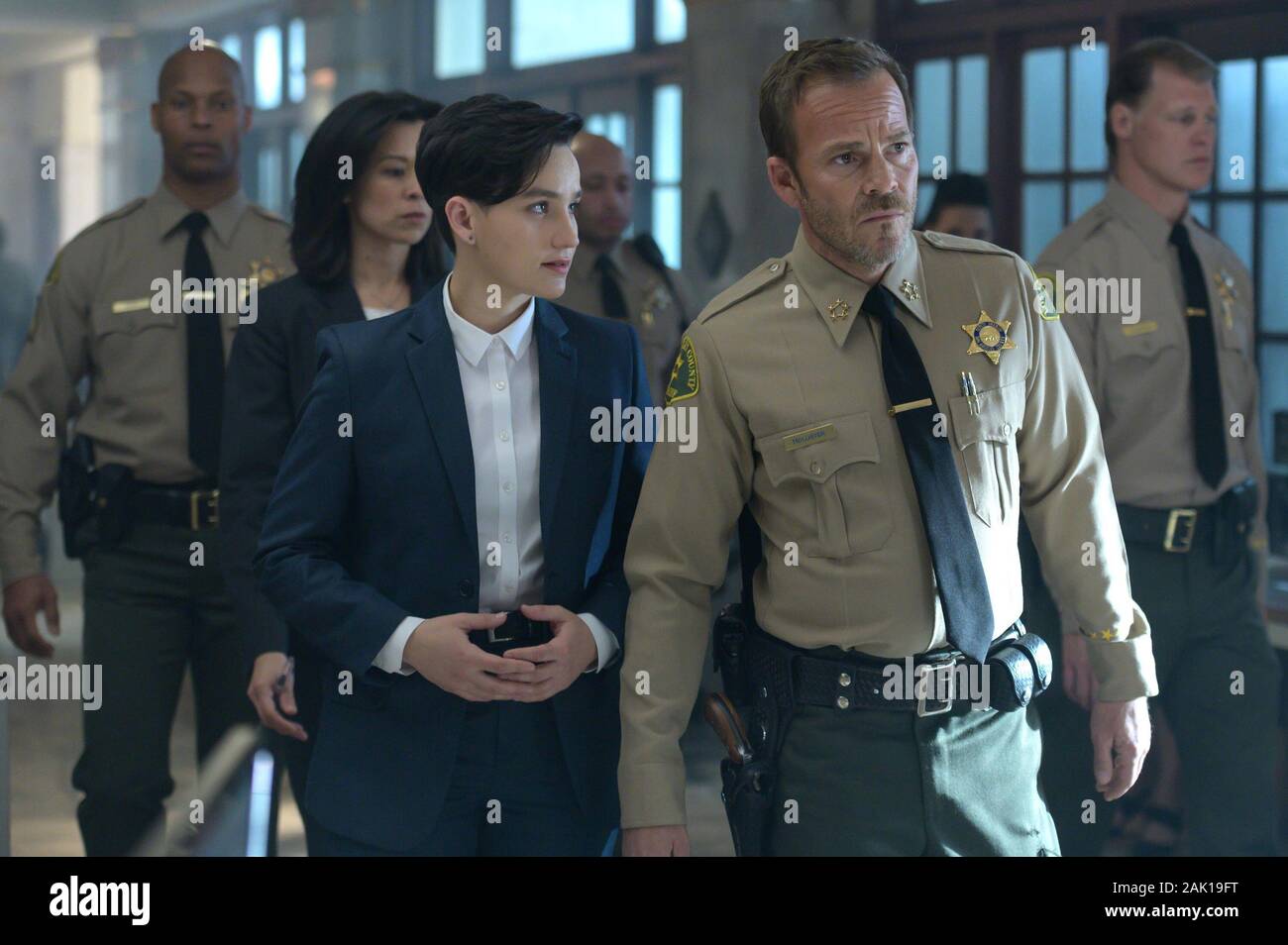 DEPUTY, from left: Bex Taylor-Klaus, Stephen Dorff in 'Graduation Day ...