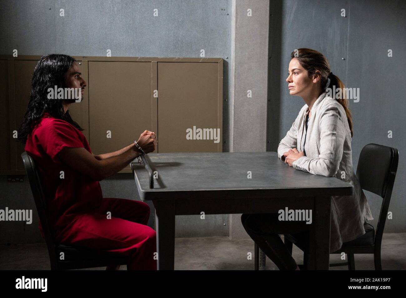 MESSIAH, from left: Mehdi Dehbi, Michelle Monaghan, (Season 1, ep. 104 ...