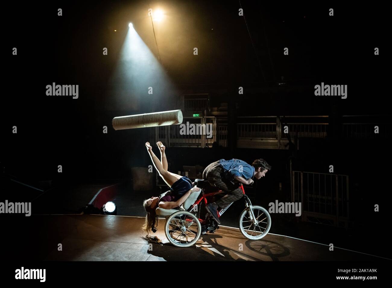 NoFit State Circus performs their new show “Lexicon” at the Roundhouse ...