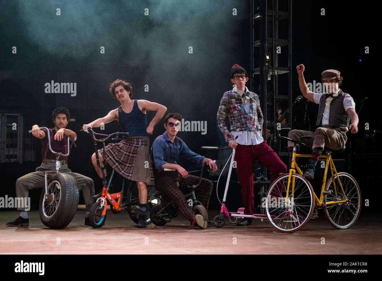 NoFit State Circus performs their new show “Lexicon” at the Roundhouse ...