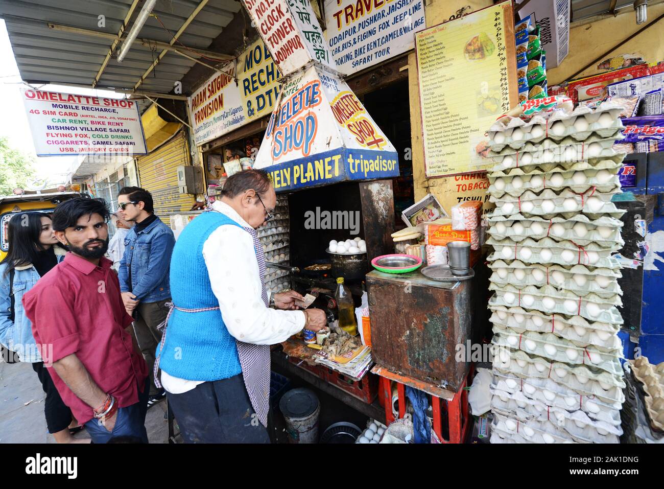Omelette shop india hi-res stock photography and images - Alamy