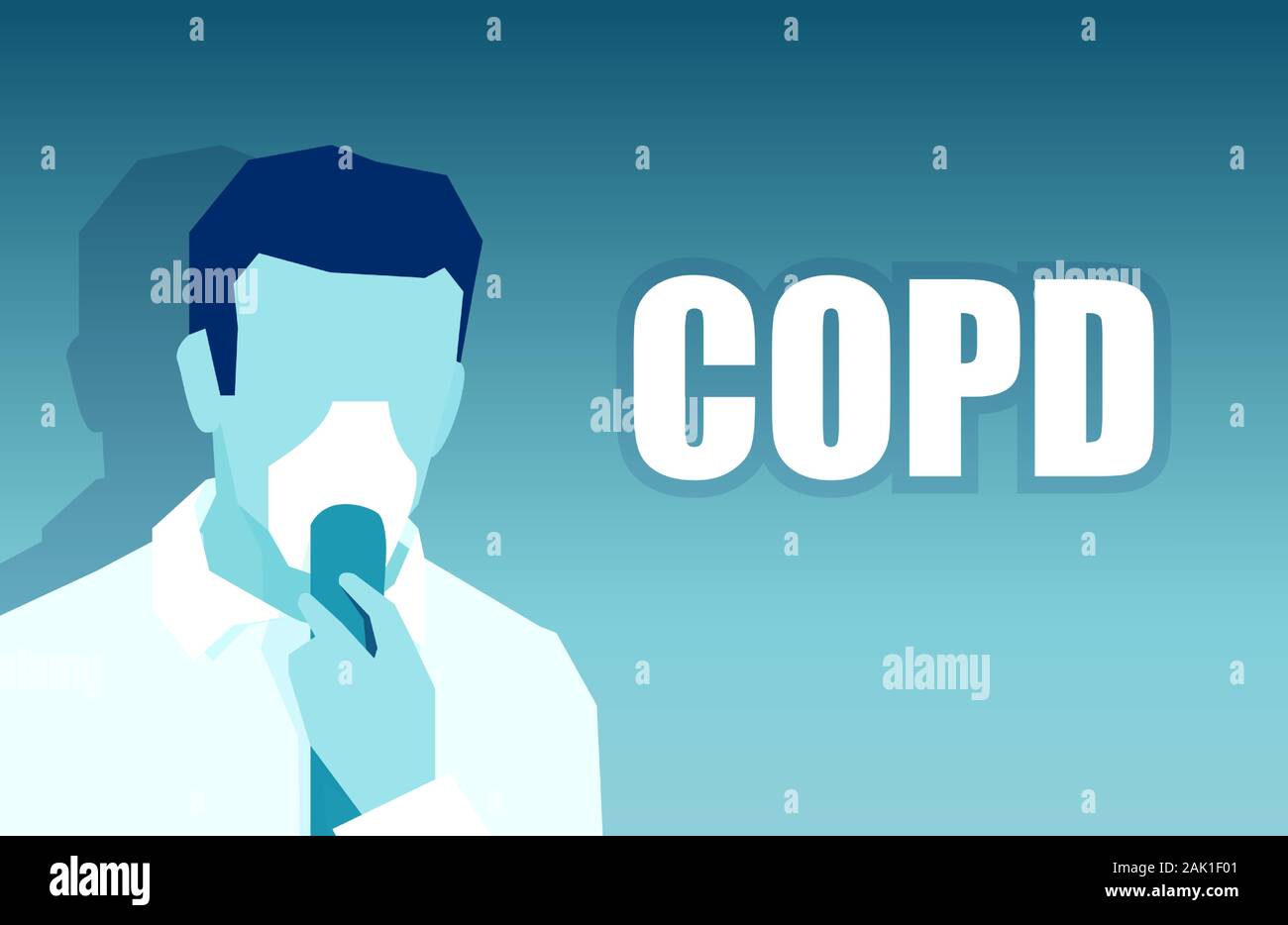 Chronic obstructive pulmonary disease hi-res stock photography and ...