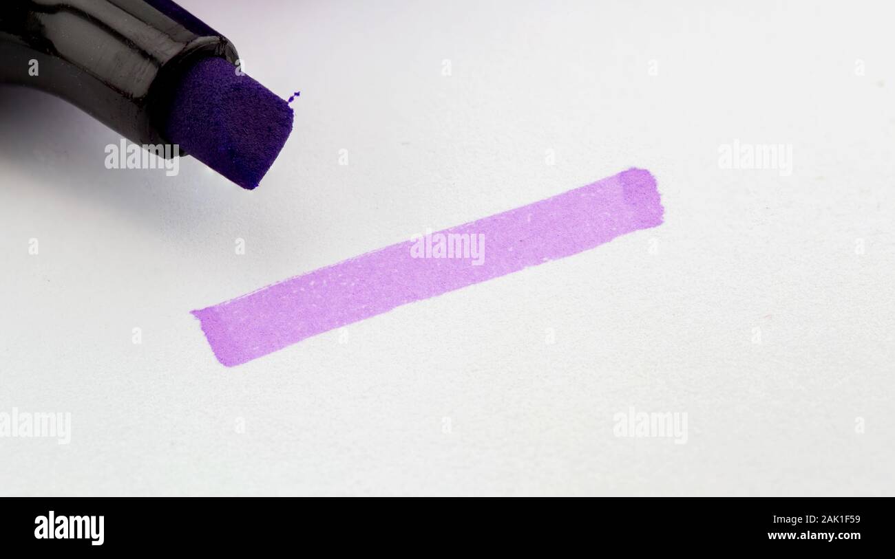 The marker empty - concept business background Stock Photo - Alamy