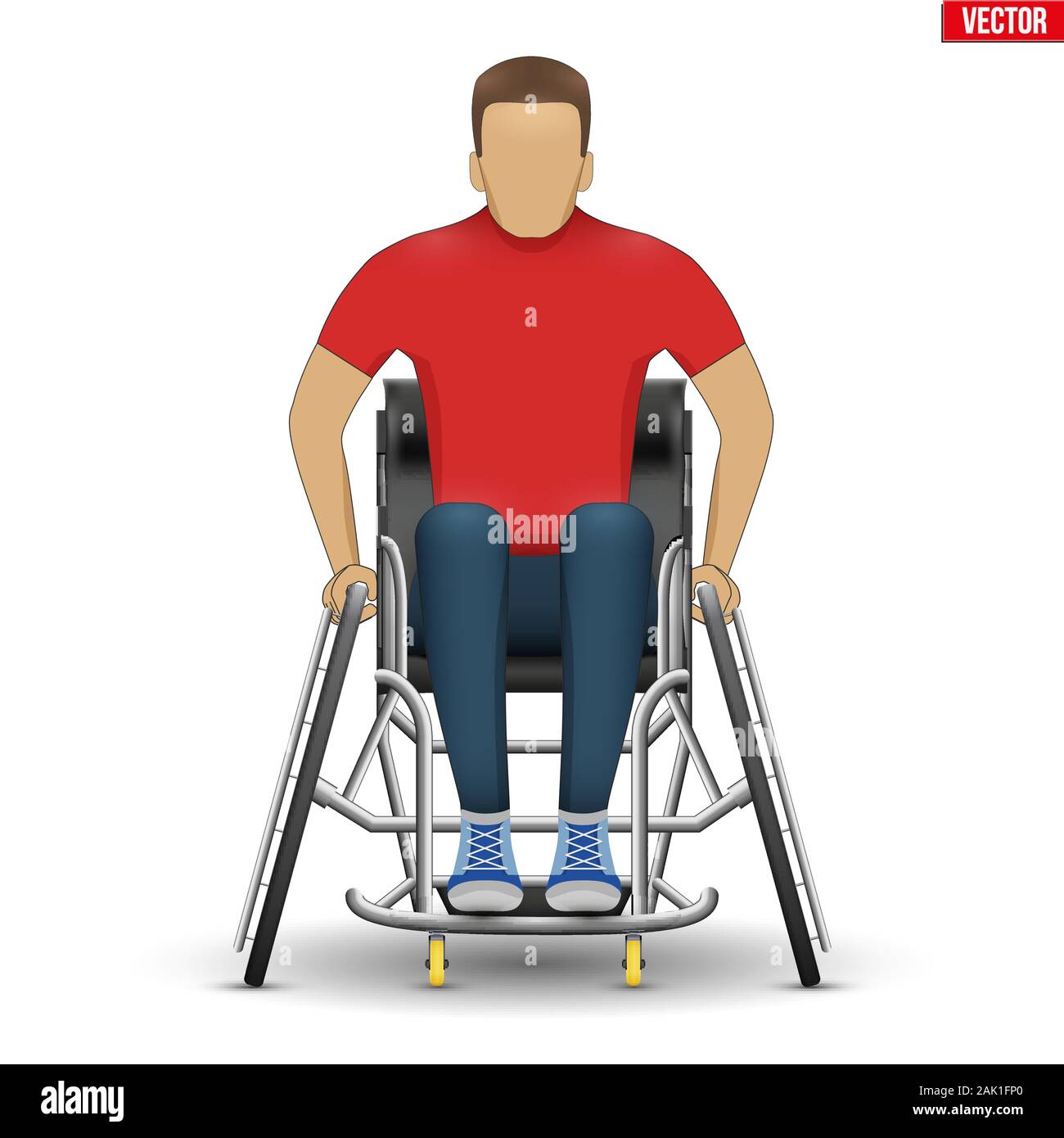 Athlete recovery man Stock Vector Images - Alamy