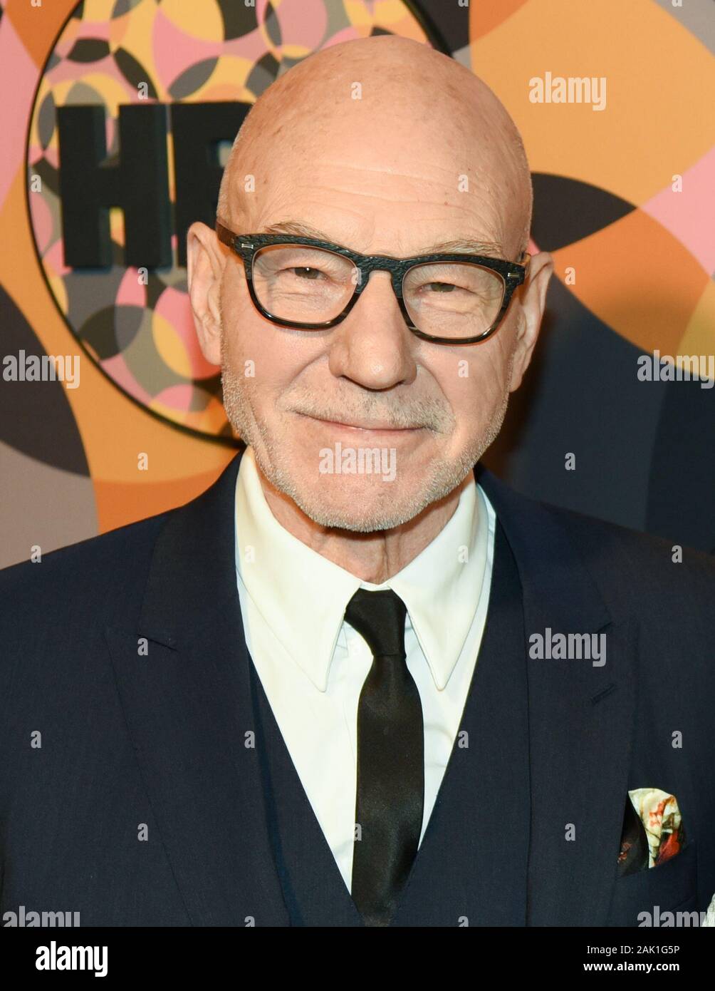 January 5, 2020, Beverly Hills, CA, USA: Patrick Stewart attends the ...