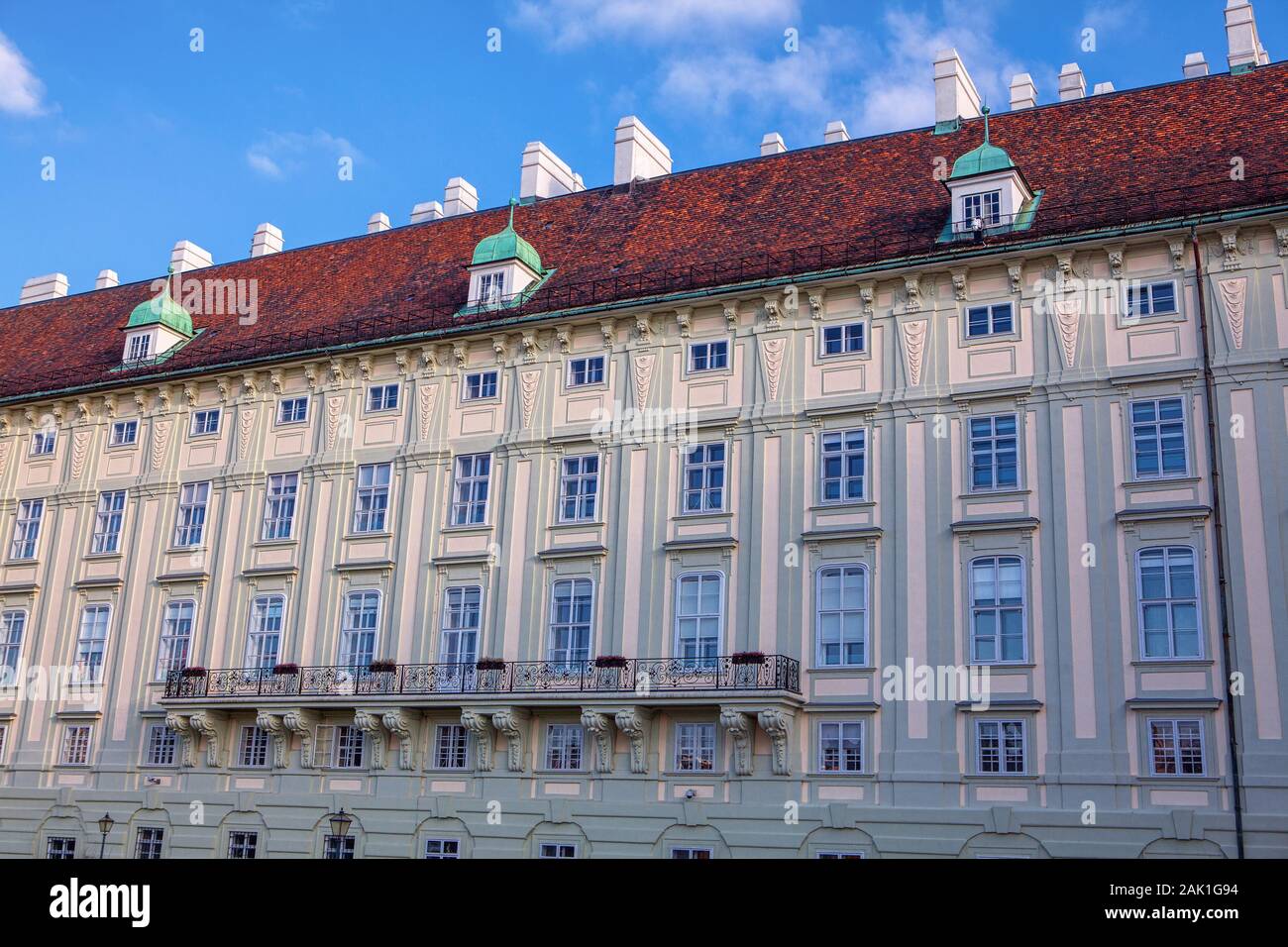 side view of building with royal apartments Stock Photo - Alamy