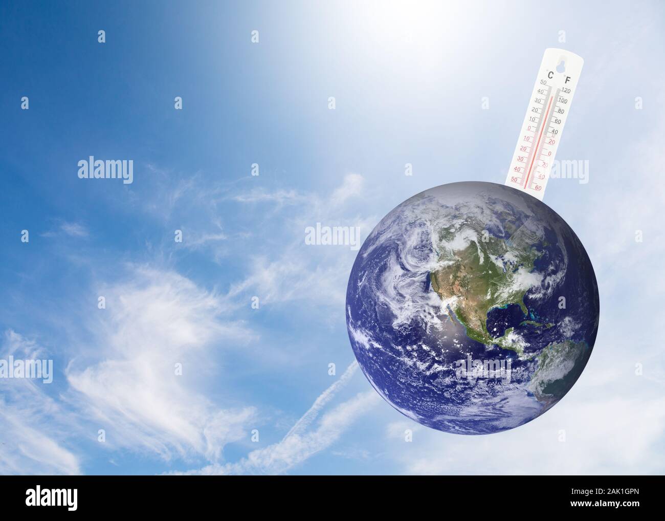 Thermometer check earth temperature hi-res stock photography and images ...