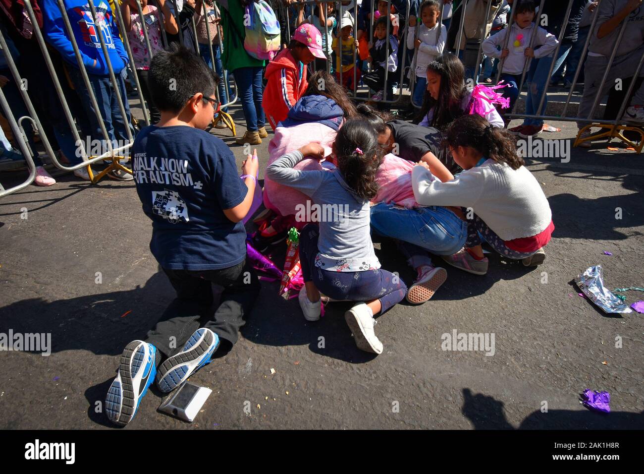 Breaking a pinata hi-res stock photography and images - Alamy