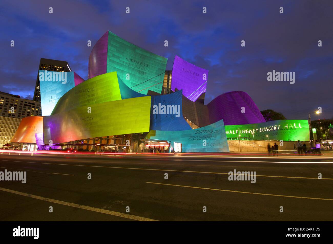 Staples Center, Los Angeles at night Stock Photo - Alamy