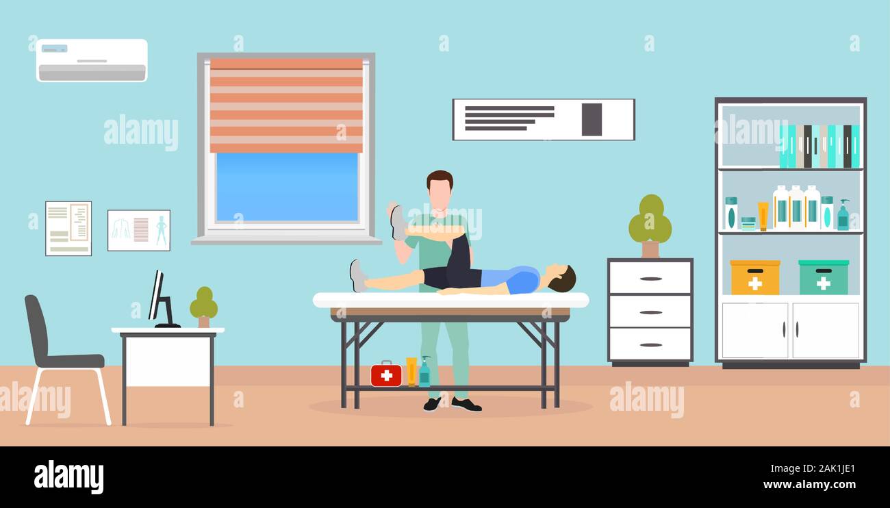 Doctor exam foot Stock Vector Images - Alamy
