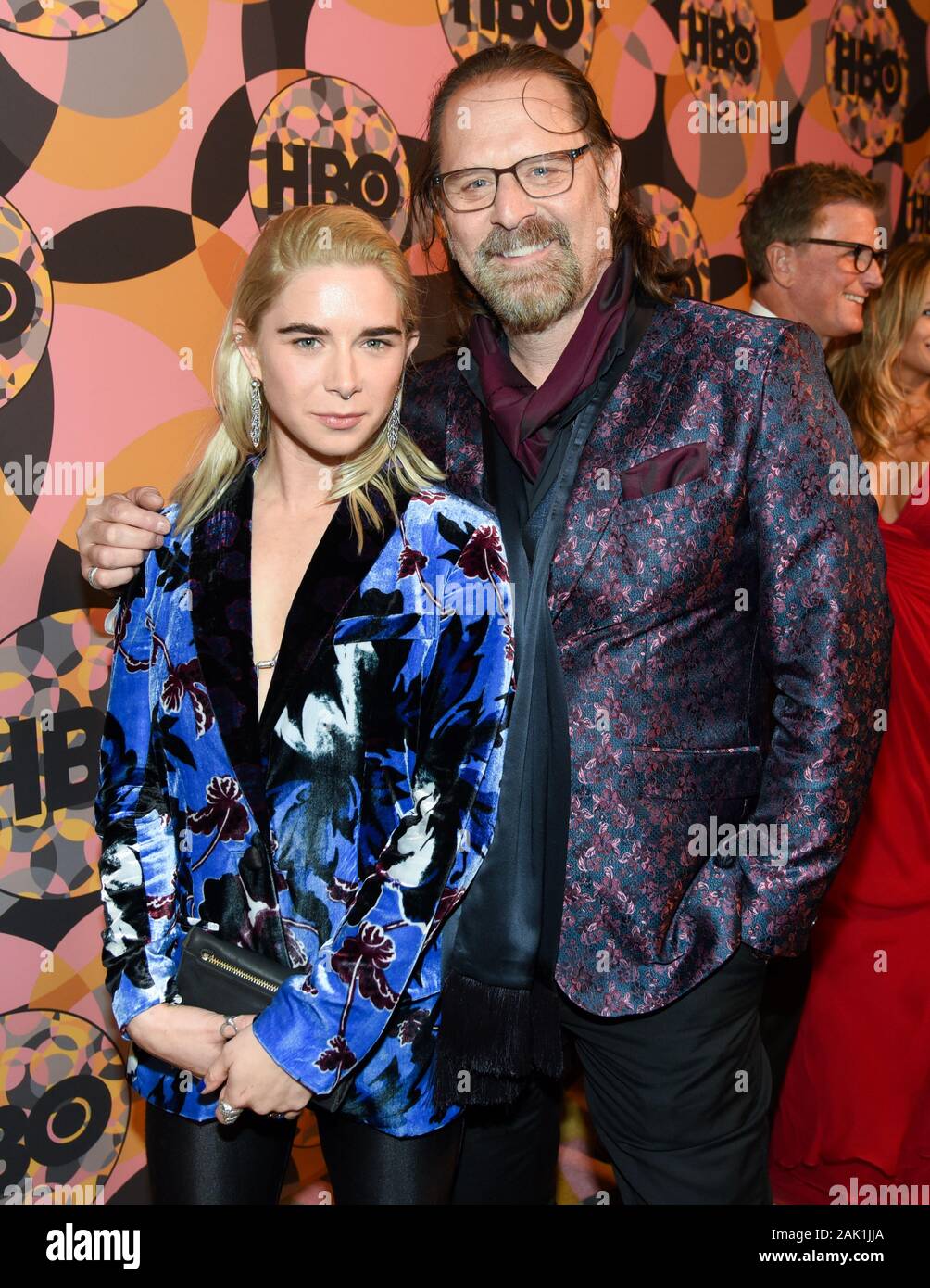 January 5, 2020, Beverly Hills, CA, USA: Miranda Nordling and Jeffrey ...