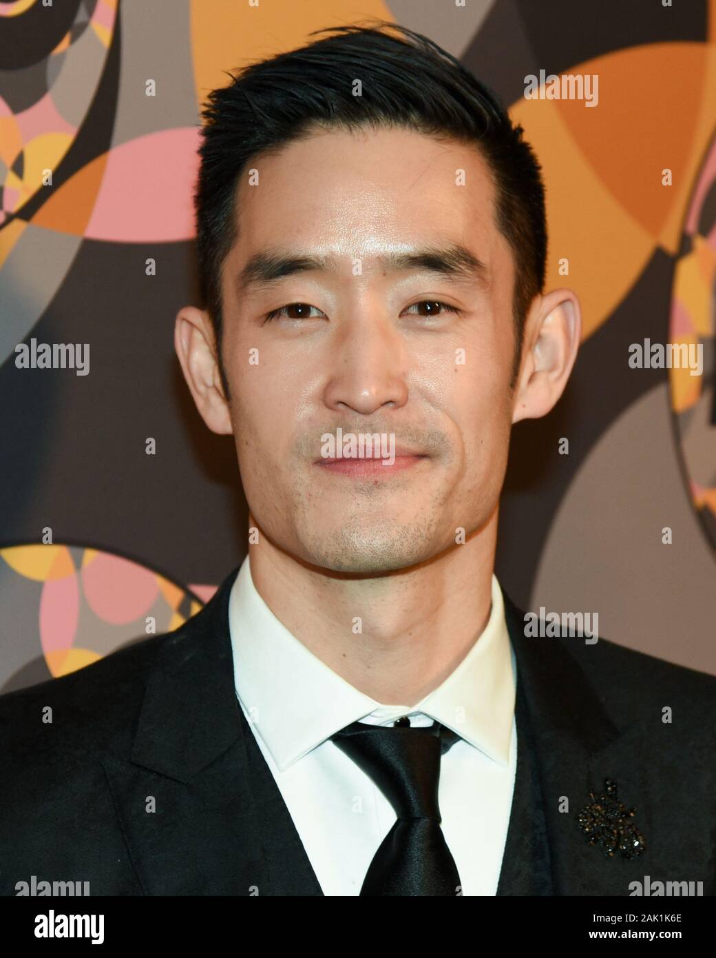 January 5, 2020, Beverly Hills, CA, USA: Mike Moh attends the 2020 HBO ...