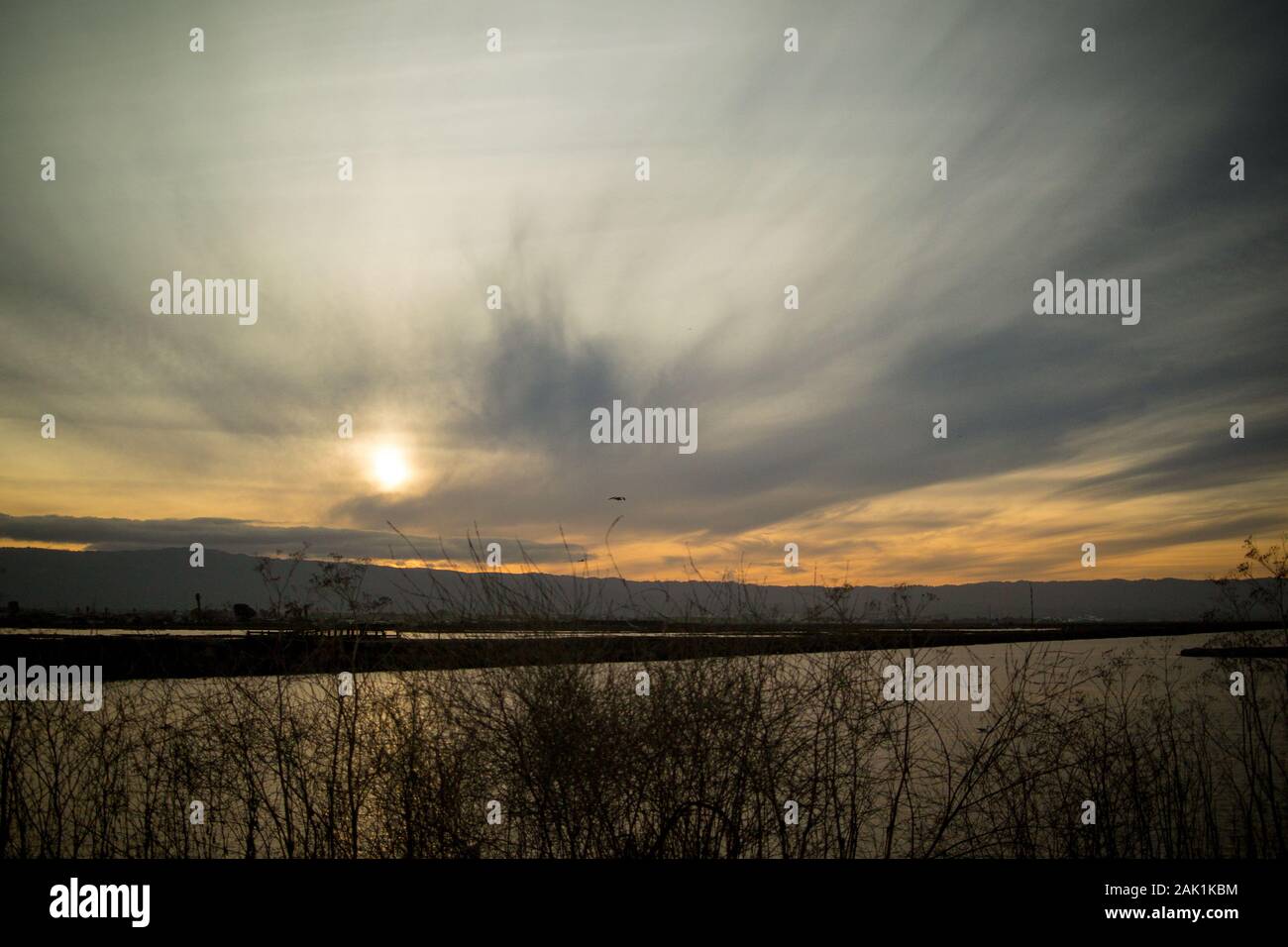 Sun Just Above The Horizon High Resolution Stock Photography and Images ...