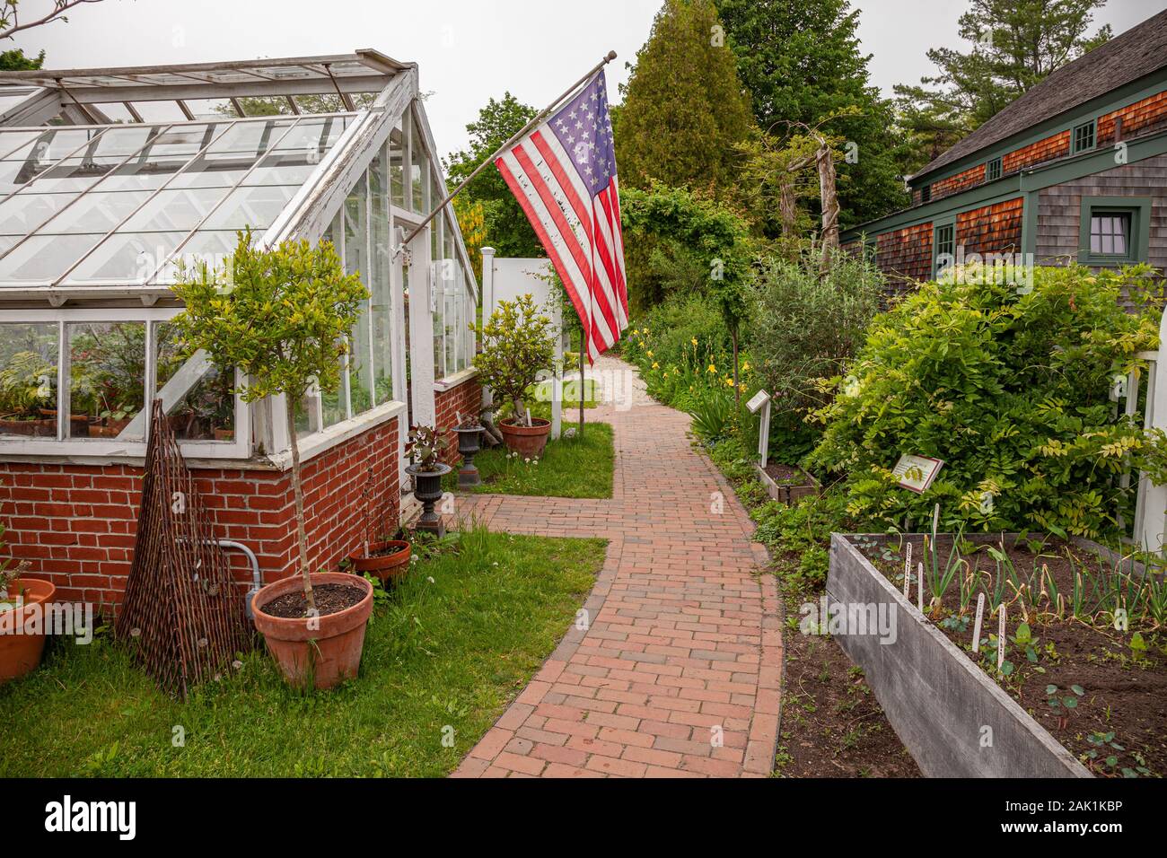 Strawberry Banke Museum in Portsmouth, New Hampshire Stock Photo - Alamy
