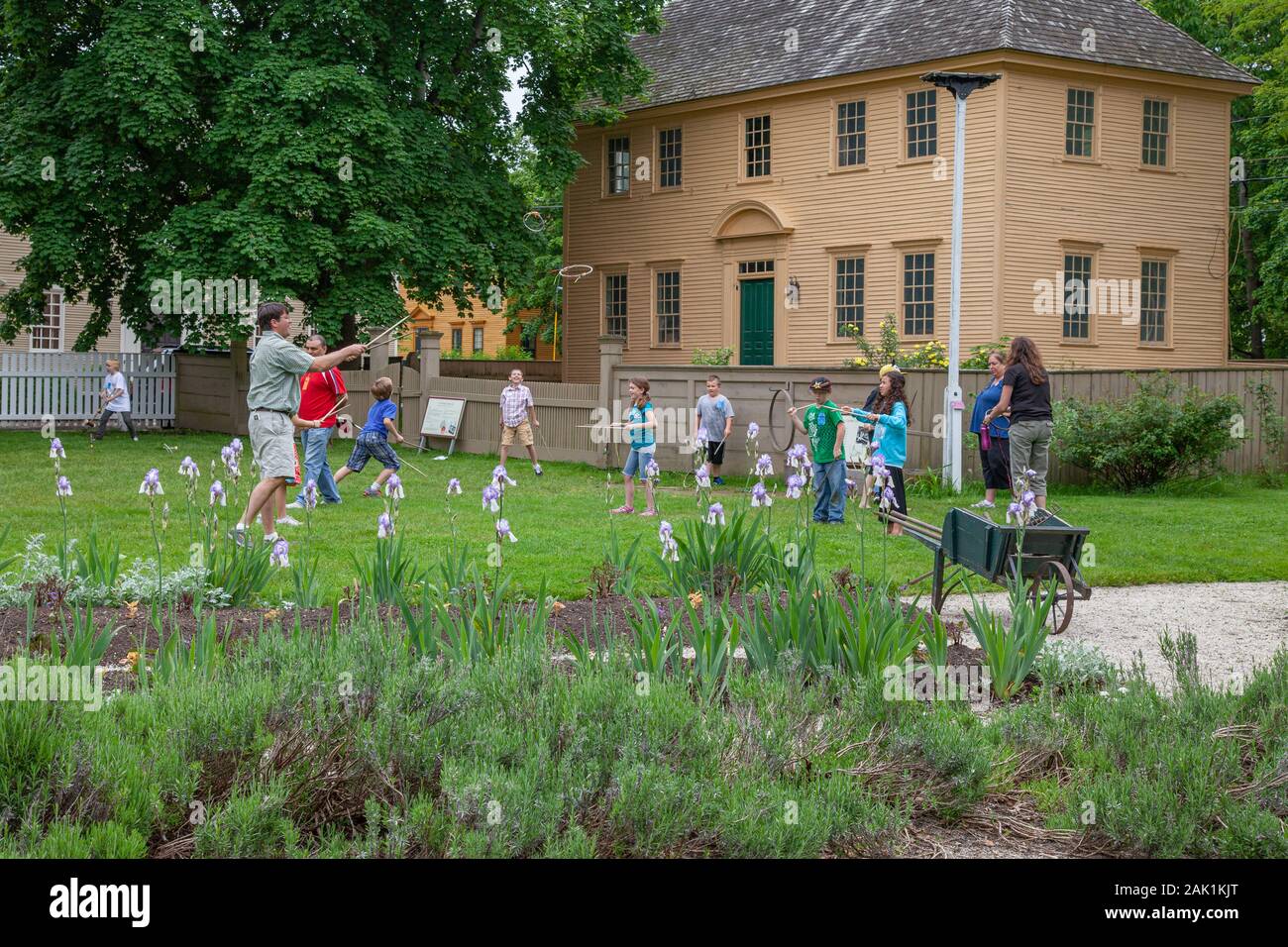 Strawberry Banke Museum in Portsmouth, New Hampshire Stock Photo - Alamy