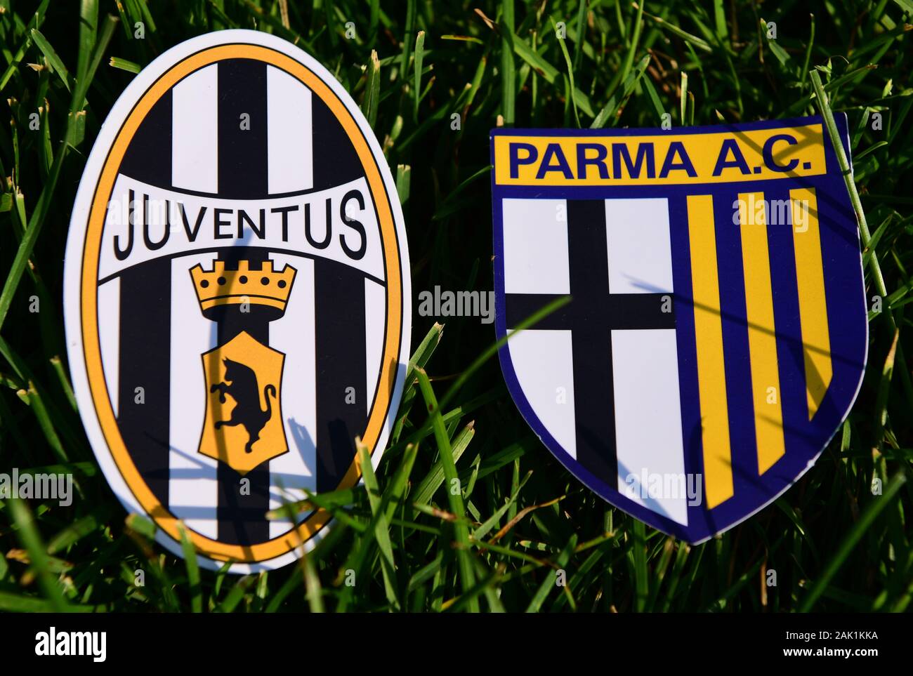 Juventus soccer team logo hi-res stock photography and images - Alamy