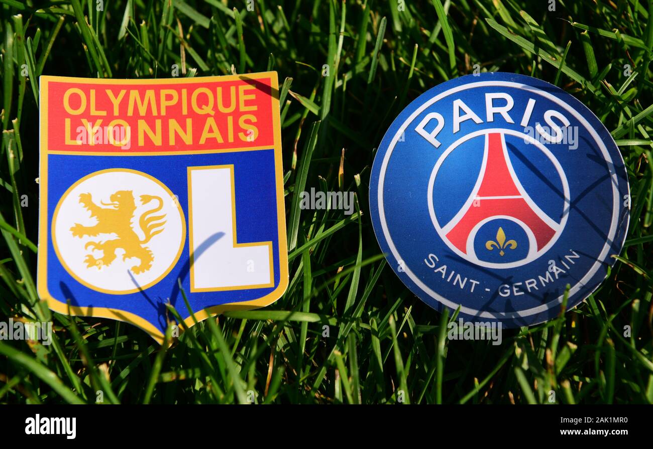 Paris Saint Germain Logo Icon High Resolution Stock Photography and ...