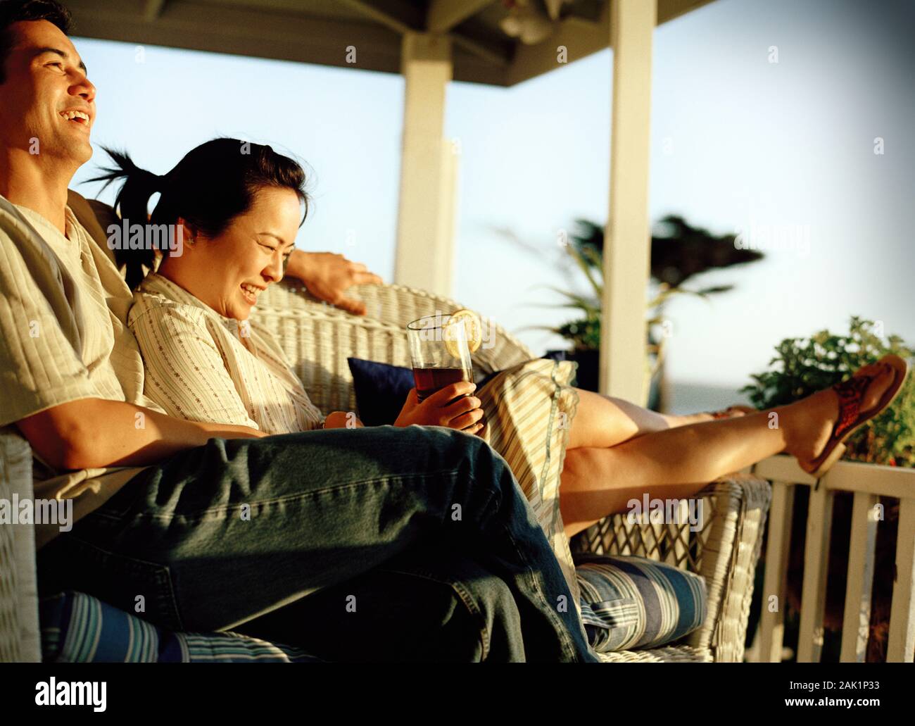 Men having a good time outside hi-res stock photography and images - Alamy