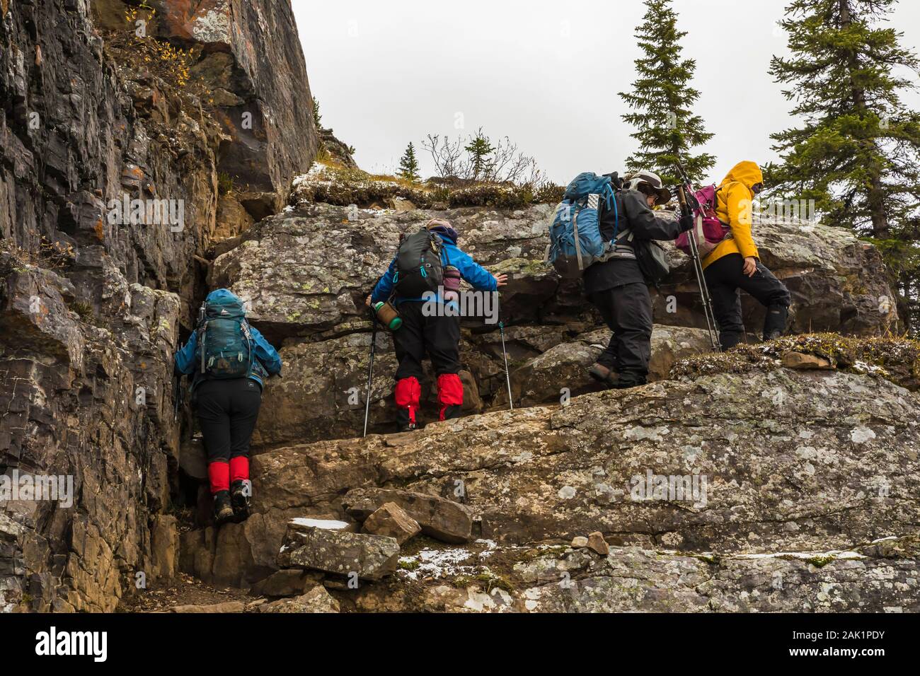 Challenging rugged terrain hi-res stock photography and images - Alamy