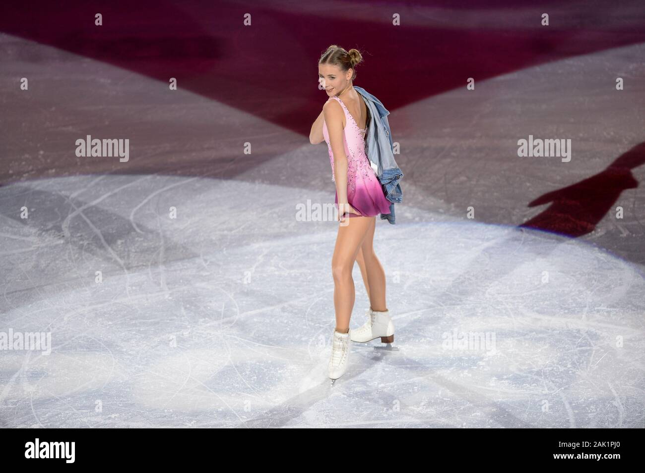 Laurine LECAVELIER from France, during the Bolzano Passion Gala, at ...