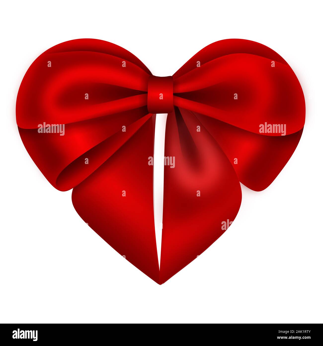 Heart and bow hi-res stock photography and images - Alamy