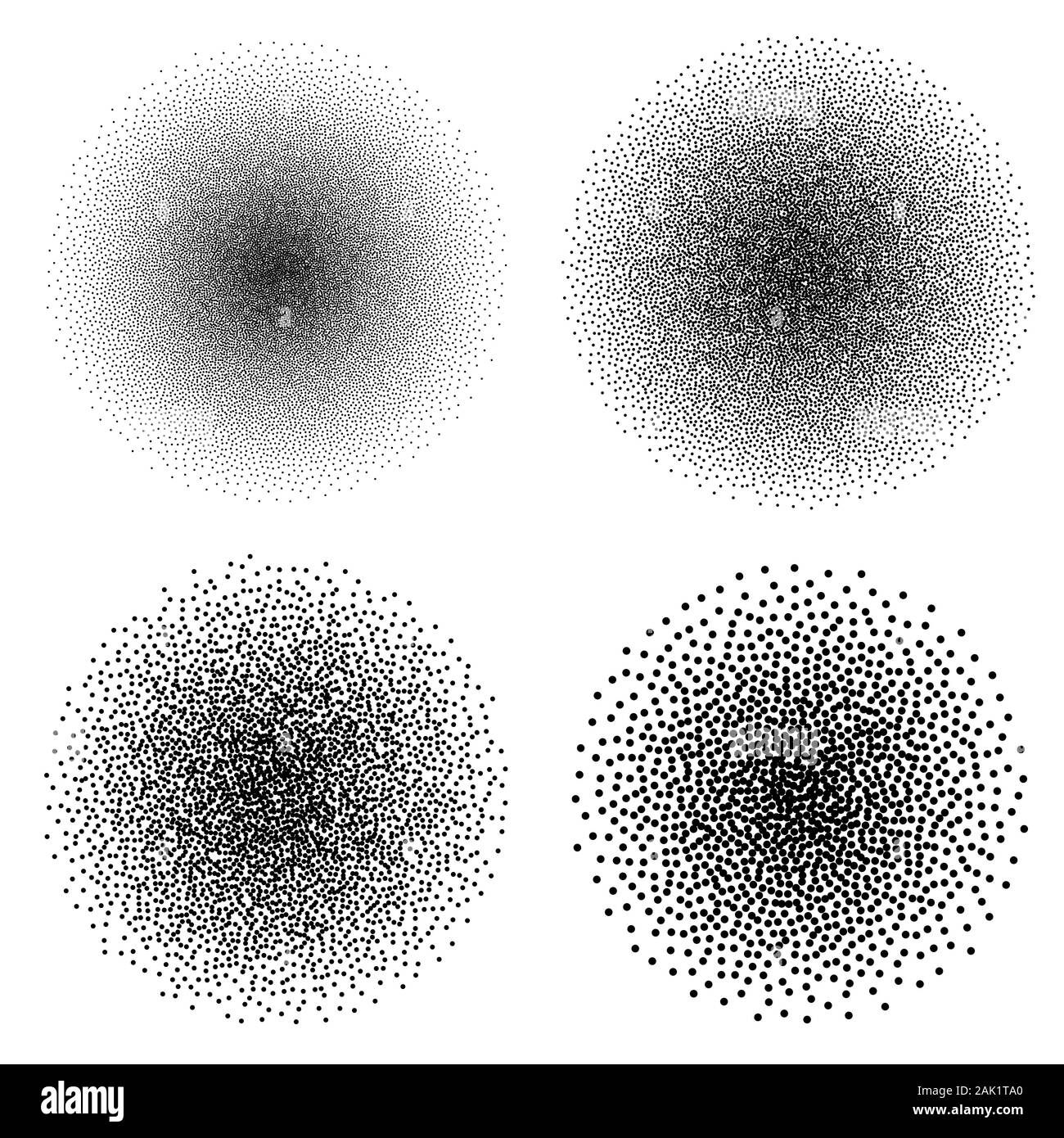 White dot on black background hi-res stock photography and images - Alamy