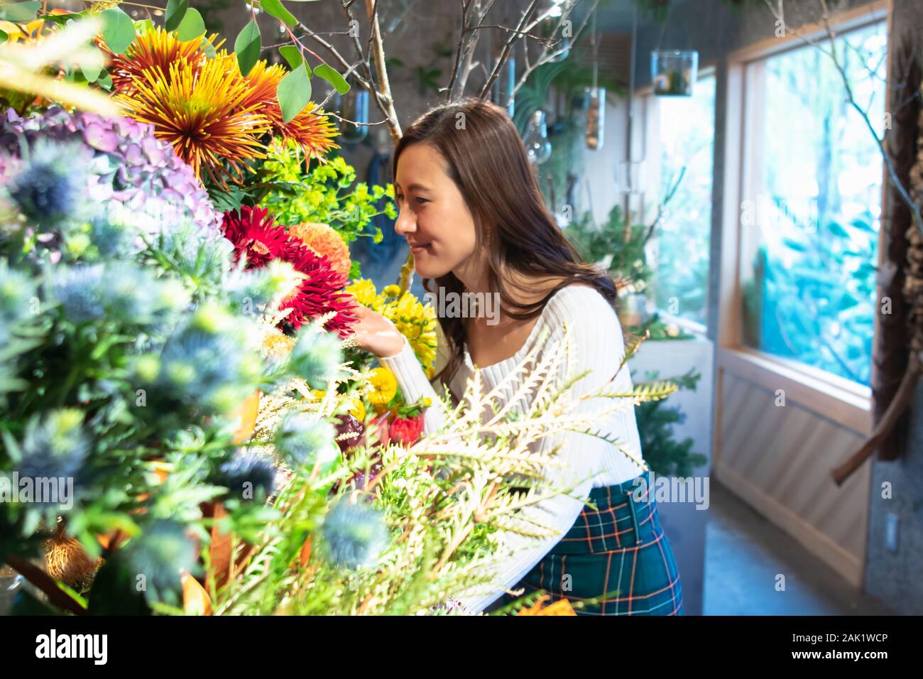Japanese flower store hi-res stock photography and images - Alamy