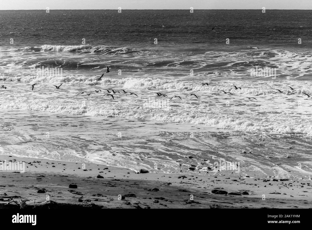 highway 1 beach sunshine daylight Stock Photo - Alamy