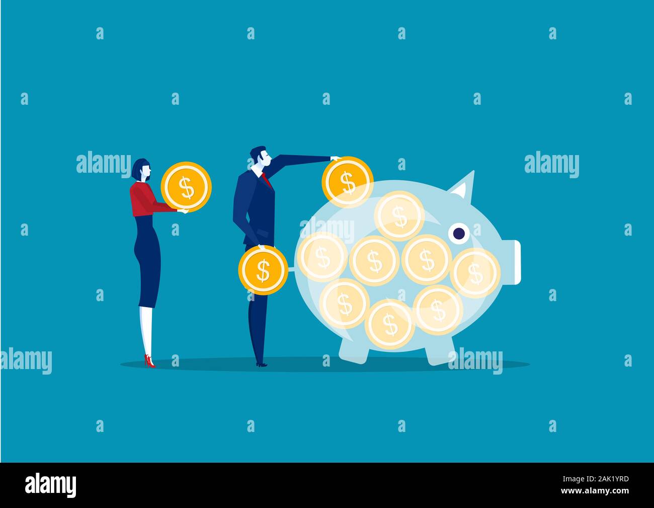 Money dollar illustrator hi-res stock photography and images - Alamy