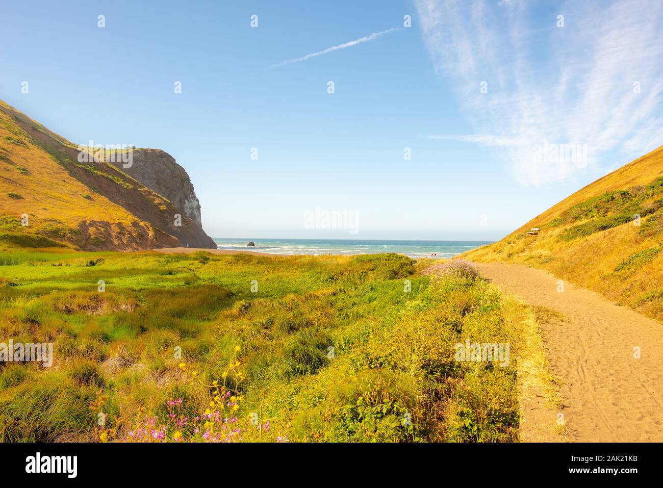 Tennessee Valley Trailhead Stock Photo - Alamy