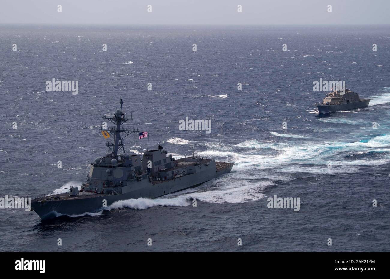 200104-N-DW182-2334 ATLANTIC OCEAN (Jan. 4, 2020) The Freedom-variant ...