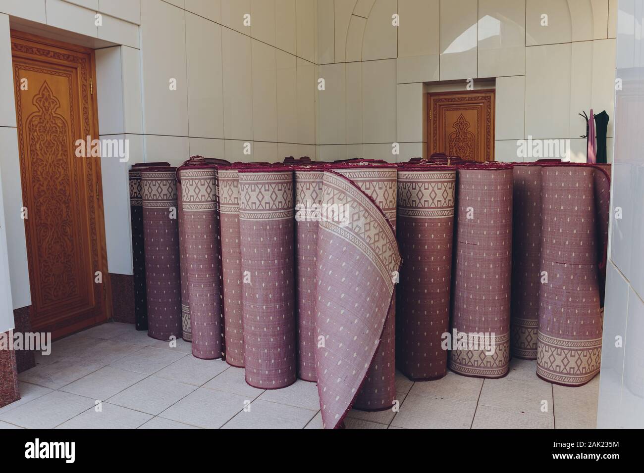 Rolled up rugs hi-res stock photography and images - Alamy