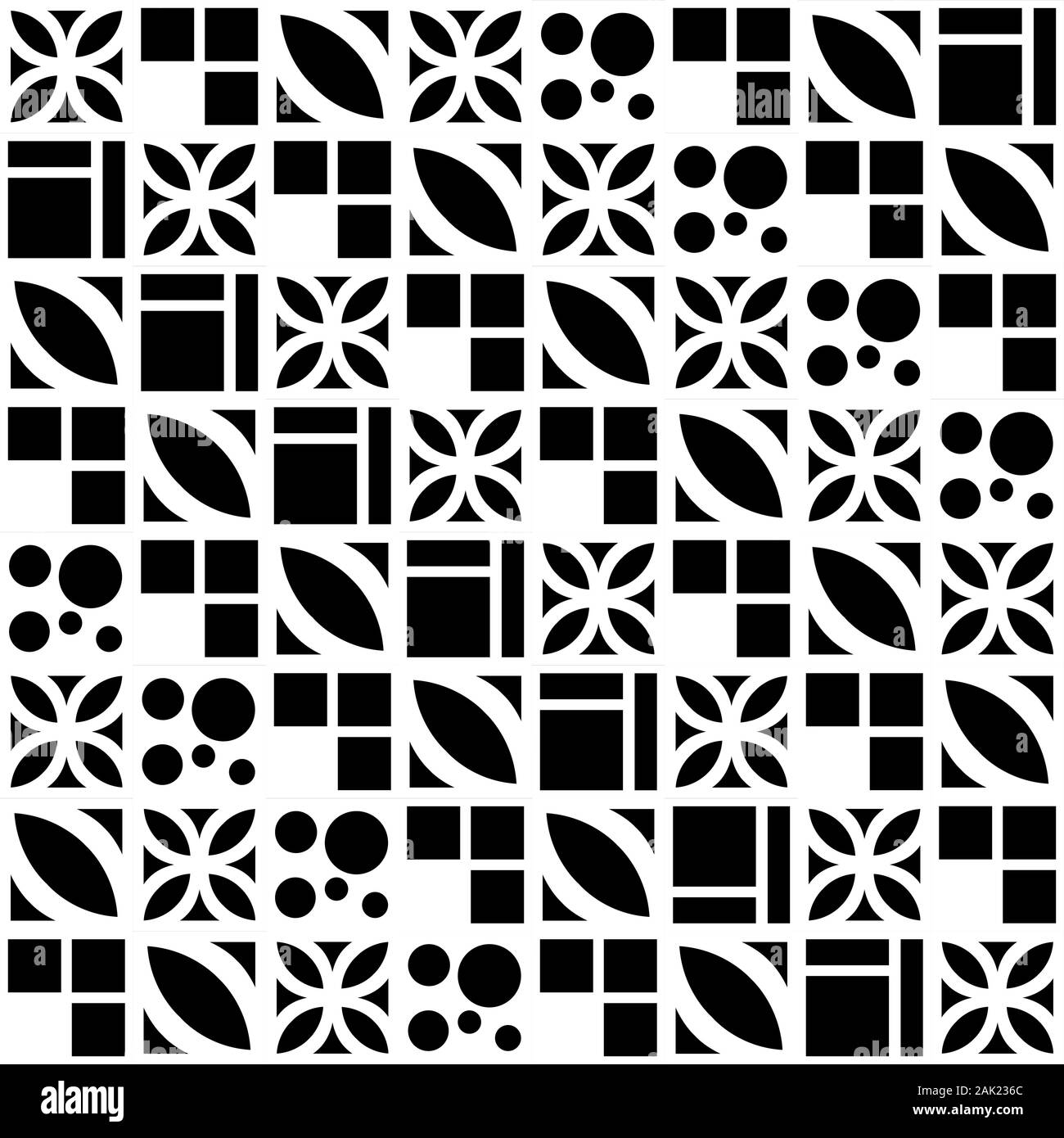 Random tile seamless repeat pattern background Stock Photo - Alamy