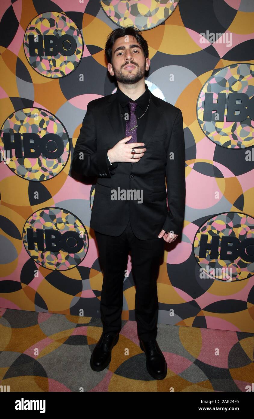 05 January 2020 - Beverly Hills, California - Adam Gabay. 2020 HBO ...